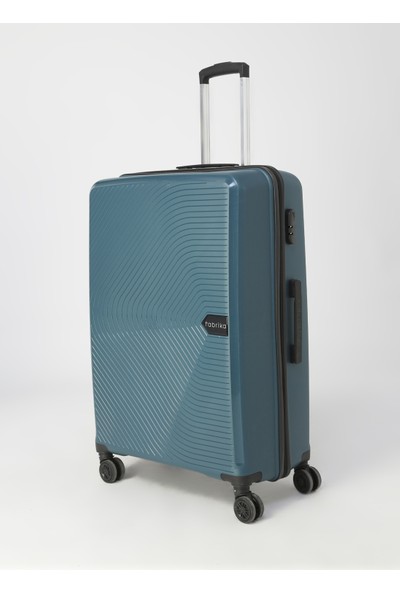 Fabrika Fab - 015 Büyük Boy Çekçekli Sert Valiz