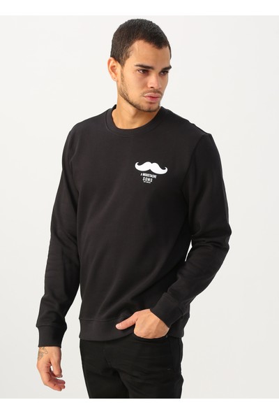Only & Sons Siyah Erkek Sweatshirt