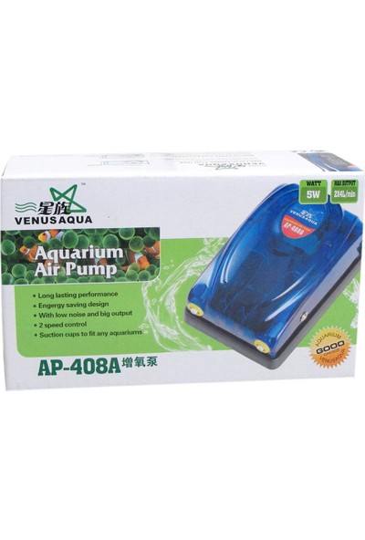 AP408A Venusaqua Hava Motoru Çift Çıkış AP408A Venusaqua Hava Motoru Çift Çıkış