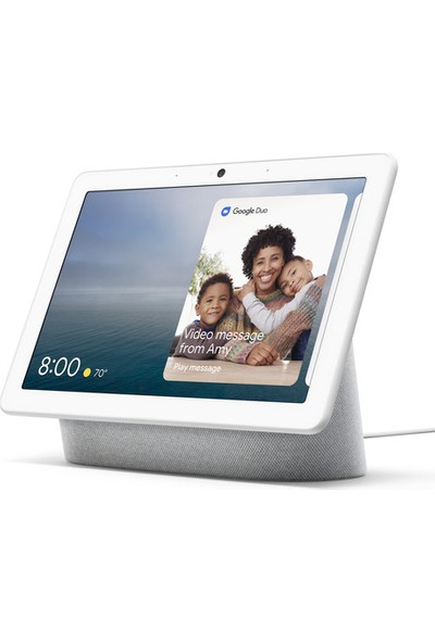Google Home Nest Hub Akıllı Görüntülü Asistan Hoparlör Beyaz Google Home Nest Hub Akıllı Görüntülü Asistan Hoparlör Beyaz