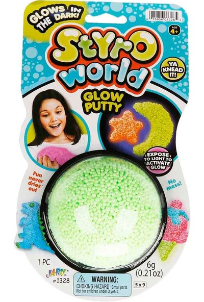 Jaru Karanlıkta Parlayan Köpük Top - Yeşil Jaru Karanlıkta Parlayan Köpük Top - Yeşil