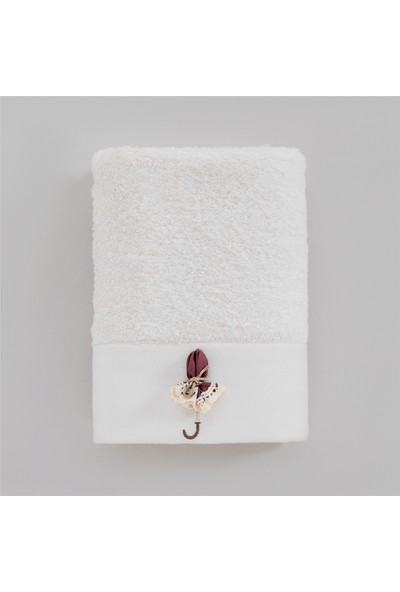 Chakra Umbrella Yüz Havlusu 50X90 cm Ekru Chakra Umbrella Yüz Havlusu 50X90 cm Ekru