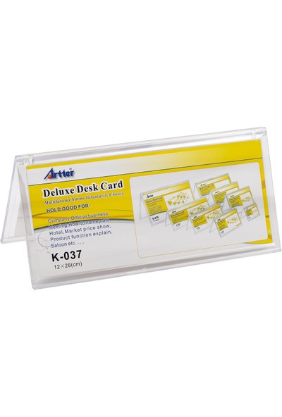 Lamiess K-037 Masaüstü Isimlik Yatay 3 'lü