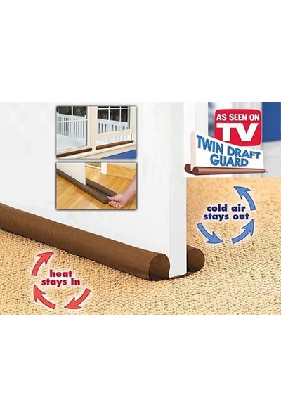 Madran Twin Draft Guard Çift Taraflı Kapı Altı Rüzgarlığı Madran Twin Draft Guard Çift Taraflı Kapı Altı Rüzgarlığı