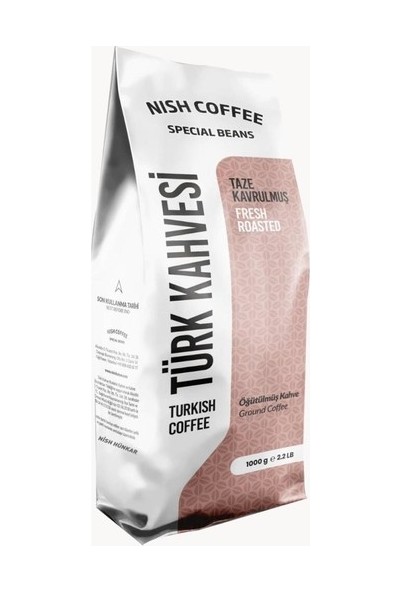 Nish Kahve Hünkar Türk Kahvesi 1 kg