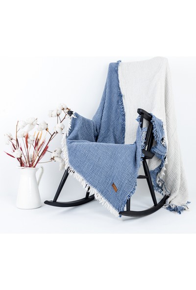 Dalisa Müslin Tek Kişilik Battaniye 160 x 220 cm