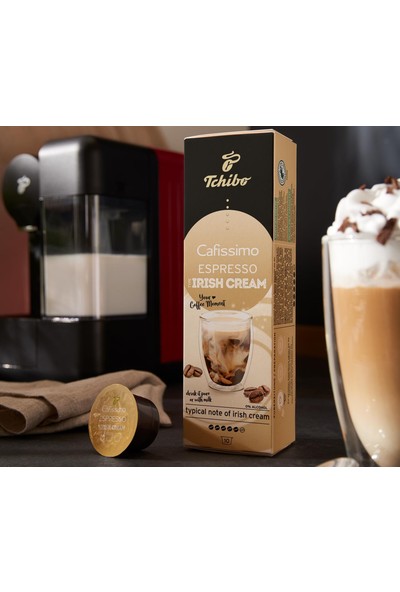 Tchibo Espresso Irish Cream Aromalı 10 Adet Kapsül Kahve Tchibo Espresso Irish Cream Aromalı 10 Adet Kapsül Kahve