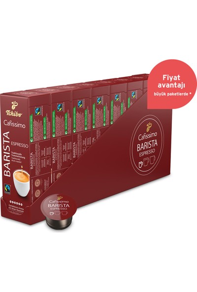 Cafissimo Barista Espresso 80 Adet Kapsül Kahve - Avantajlı Paket Cafissimo Barista Espresso 80 Adet Kapsül Kahve - Avantajlı Paket