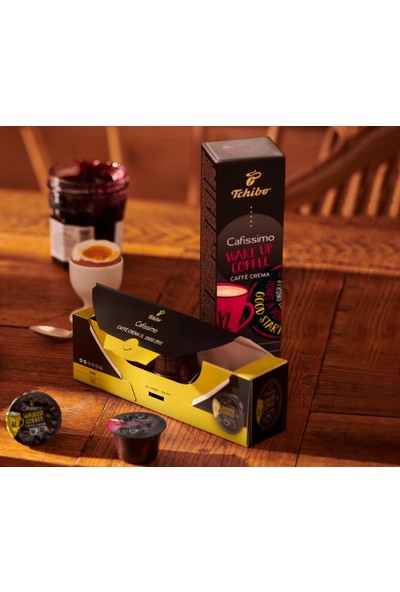 Tchibo Caffe Crema XL Wake Up 10 Adet Kapsül Kahve Tchibo Caffe Crema XL Wake Up 10 Adet Kapsül Kahve