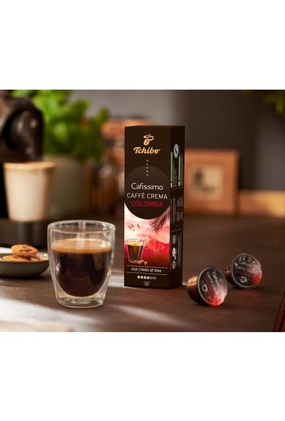 Tchibo Caffè Crema Colombia 10 Adet Kapsül Kahve Tchibo Caffè Crema Colombia 10 Adet Kapsül Kahve