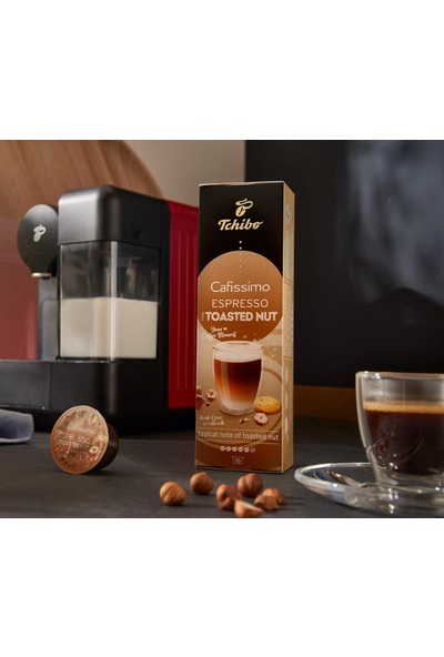 Tchibo Espresso Toasted Nut Aromalı 10 Adet Kapsül Kahve Tchibo Espresso Toasted Nut Aromalı 10 Adet Kapsül Kahve