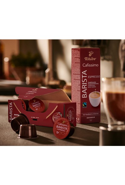 Tchibo Barista Espresso 10 Adet Kapsül Kahve Tchibo Barista Espresso 10 Adet Kapsül Kahve