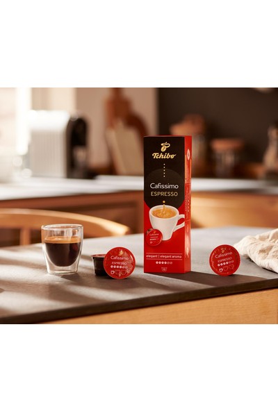 Tchibo Espresso Elegant Aroma 10 Adet Kapsül Kahve Tchibo Espresso Elegant Aroma 10 Adet Kapsül Kahve