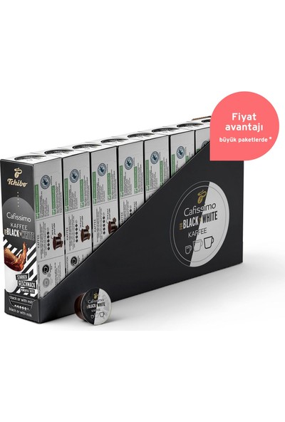 Tchibo Black’N White 80 Adet Kapsül Kahve - Avantajlı Paket Tchibo Black’N White 80 Adet Kapsül Kahve - Avantajlı Paket