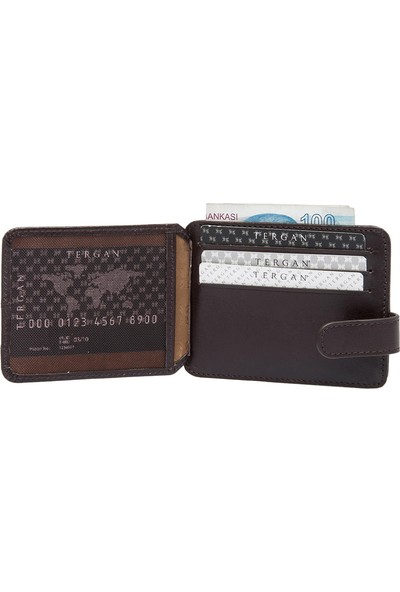 Tergan Kahve Deri Erkek Kredi Kartlık 01533B07