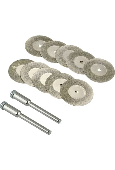 Gahome 25MM 10 Adet Elmas Kesme Diski 2 Bağlantı Şaftlı Testere (Yurt Dışından) Gahome 25MM 10 Adet Elmas Kesme Diski 2 Bağlantı Şaftlı Testere (Yurt Dışından)