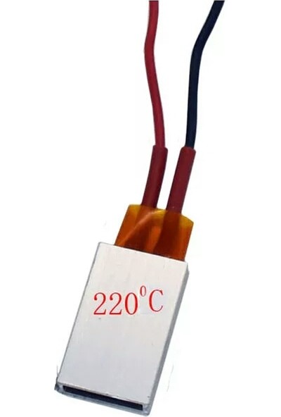 Çınar Hobi 58 12V 220° Ptc Isıtıcı Alüminyum Alaşımlı Seramik Isıtıcı