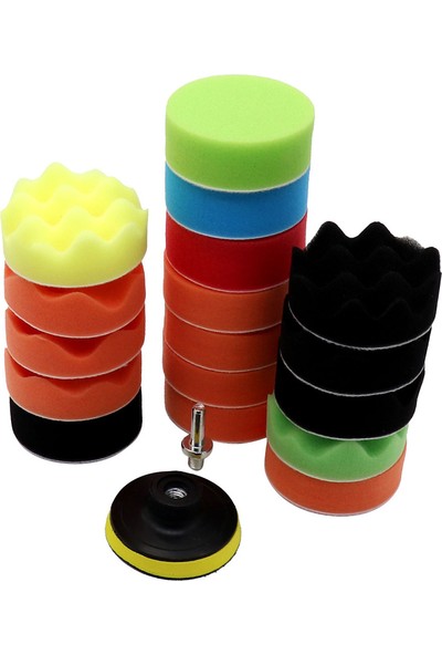 Gahome 19 Adet Matkap Parlatıcı Sünger Pedleri Araba Köpük (Yurt Dışından) Gahome 19 Adet Matkap Parlatıcı Sünger Pedleri Araba Köpük (Yurt Dışından)