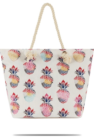 Gnc Design Ananas Summer Plaj Çantası