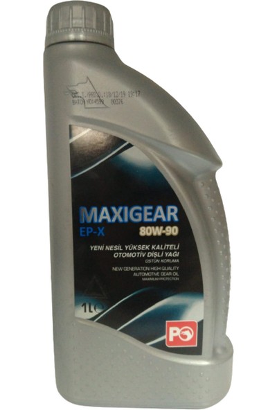 Petrol Ofisi Maxigear Ep-X 80W-90 Dişli Yağı 1 Litre (Üretim Yılı: 2021) Petrol Ofisi Maxigear Ep-X 80W-90 Dişli Yağı 1 Litre (Üretim Yılı: 2021)