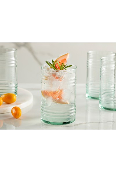 English Home Paşabahçe Aware - Tincan Cam Meşrubat Bardağı 490 ml Şeffaf