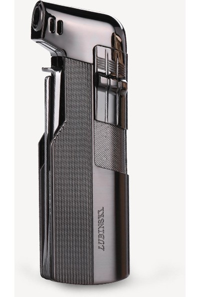 Lubinski Kaşıklı Pipo Çakmağı Gunmetal