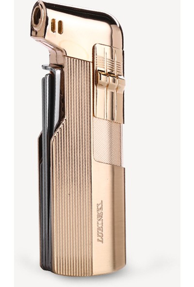 Lubinski Kaşıklı Pipo Çakmağı Gold