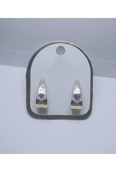 Sevecen Style Altın Kaplama Küpe