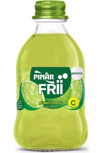 Pınar Frii Şekersiz Misket Limon 250 ml Pınar Frii Şekersiz Misket Limon 250 ml
