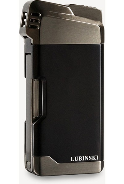 Lubinski Kaşıklı Pipo Çakmağı Siyah