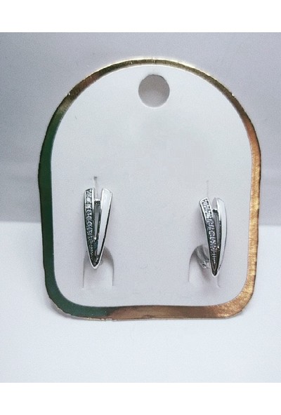 Sevecen Style Altın Kaplama Küpe