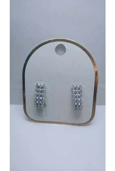 Sevecen Style Altın Kaplama Küpe