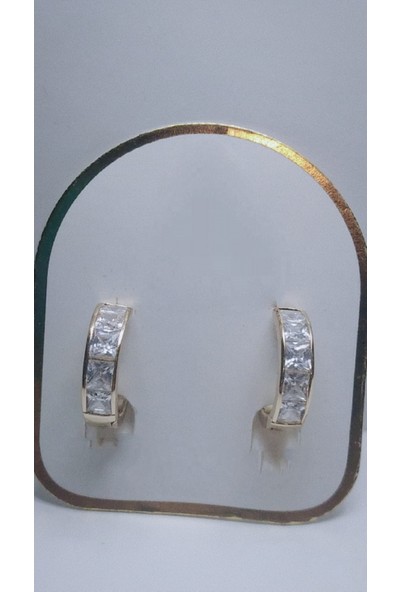 Sevecen Style Altın Kaplama Küpe