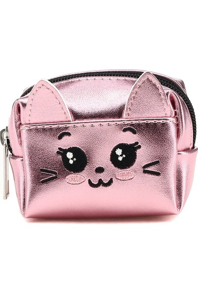 Cat Bzk Prlk 2fx Pembe Kadın Bozuk Para Cüzdanı Cat Bzk Prlk 2fx Pembe Kadın Bozuk Para Cüzdanı