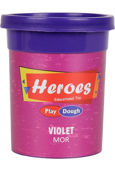 Heroes Tekli Mor Renk Oyun Hamuru Heroes Tekli Mor Renk Oyun Hamuru