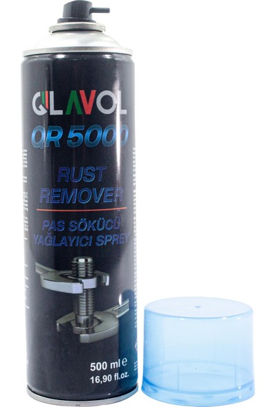 Glavol QR5000 Çok Amaçlı Pas Sökücü Yağlayıcı 500 ml Glavol QR5000 Çok Amaçlı Pas Sökücü Yağlayıcı 500 ml
