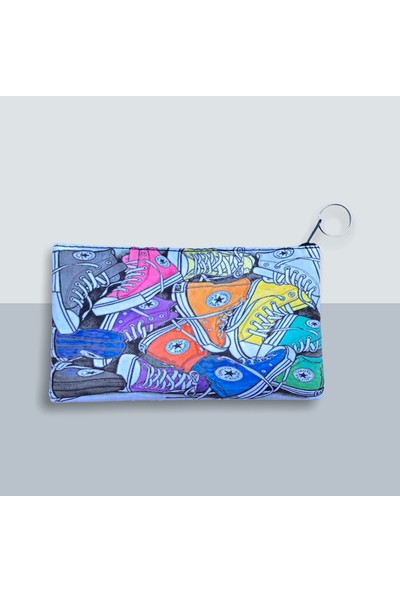 Cok Amaçlı Baskılı Yikanabilir Cuzdan Converse Nilcuz9