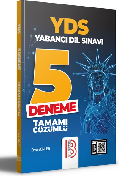 Benim Hocam Yayınları YDS Yabancı Dil Sınavı Tamamı Çözümlü 5 Deneme