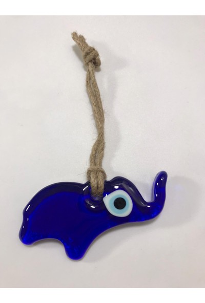 Erdoğan Hobi Fil Figür Cam Nazar Boncuğu 14*6cm Erdoğan Hobi Fil Figür Cam Nazar Boncuğu 14*6cm