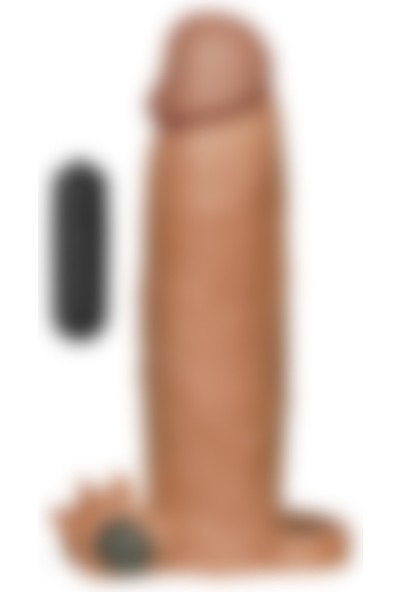 Realistik Gerçekci Yumuşak Dokuda Titreşimli Uzatmalı Penis KILIFI-LV1066B Realistik Gerçekci Yumuşak Dokuda Titreşimli Uzatmalı Penis KILIFI-LV1066B