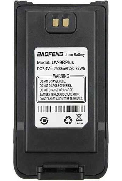 Baofeng Uv-9r Plus Batarya Pil 2800MAH Baofeng Uv-9r Plus Batarya Pil 2800MAH