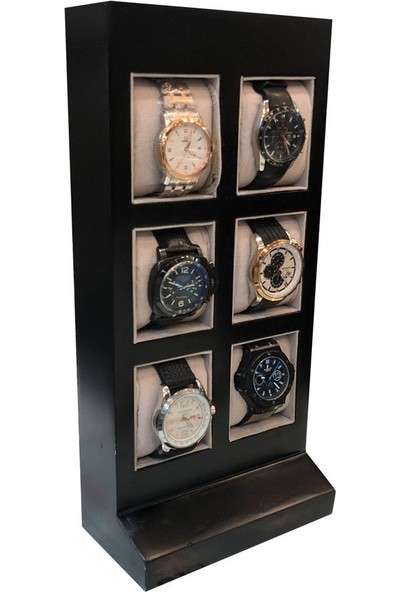 Standmarket Saat Standı Ahşap 6'lı Yatay Dikey Model Standmarket Saat Standı Ahşap 6'lı Yatay Dikey Model