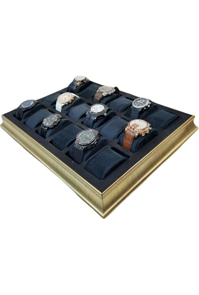 Standmarket Saat Tablası 18'li Varaklı Gold