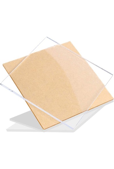 Hakel 2mm Şeffaf Pleksi Levha Cam Görünümlü Pleksi Akrilik Pleksiglas