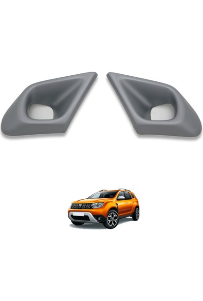 Cappafe Dacia Duster Sis Farı Çerçevesi Gri 2018 -> Cappafe Dacia Duster Sis Farı Çerçevesi Gri 2018 ->