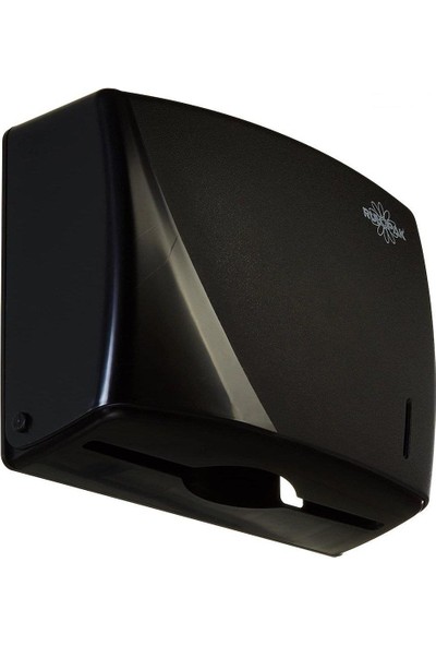 Rulopak R-1317 Modern Z Katlı 200 'lü Havlu Dispenseri SİYAH*12*303356 Rulopak R-1317 Modern Z Katlı 200 'lü Havlu Dispenseri SİYAH*12*303356