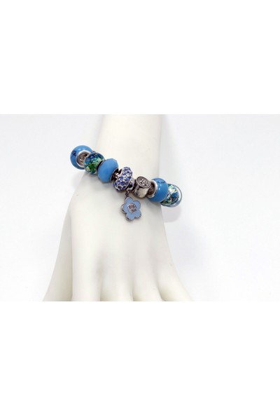 Atakam Renkli Tilkili Pandora Bileklik