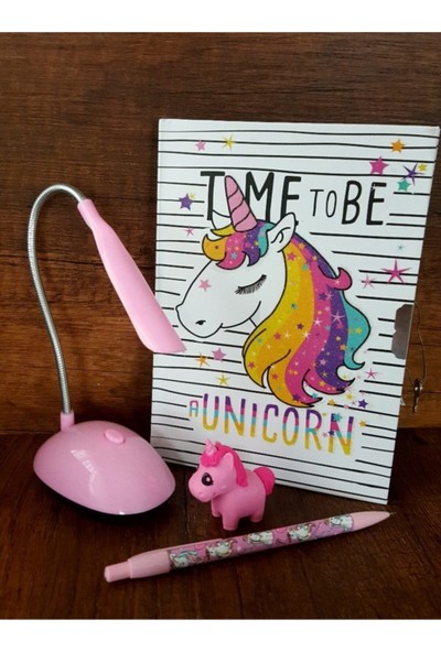 Çilek Home Çilekhome Unicorn Kilitli Hatıra Defteri Unicorn Versatil Kalem Unicorn Boyutlu Silgi Masa Lambası Çilek Home Çilekhome Unicorn Kilitli Hatıra Defteri Unicorn Versatil Kalem Unicorn Boyutlu Silgi Masa Lambası