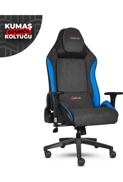xDrive Atak Profesyonel Oyuncu Koltuğu Mavi/Gri/Siyah xDrive Atak Profesyonel Oyuncu Koltuğu Mavi/Gri/Siyah