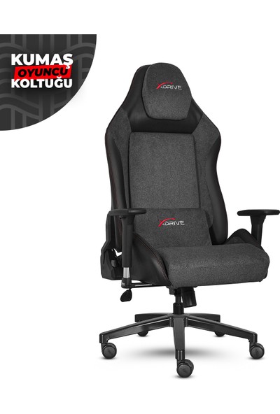 xDrive Atak Profesyonel Oyuncu Koltuğu Gri/Siyah xDrive Atak Profesyonel Oyuncu Koltuğu Gri/Siyah
